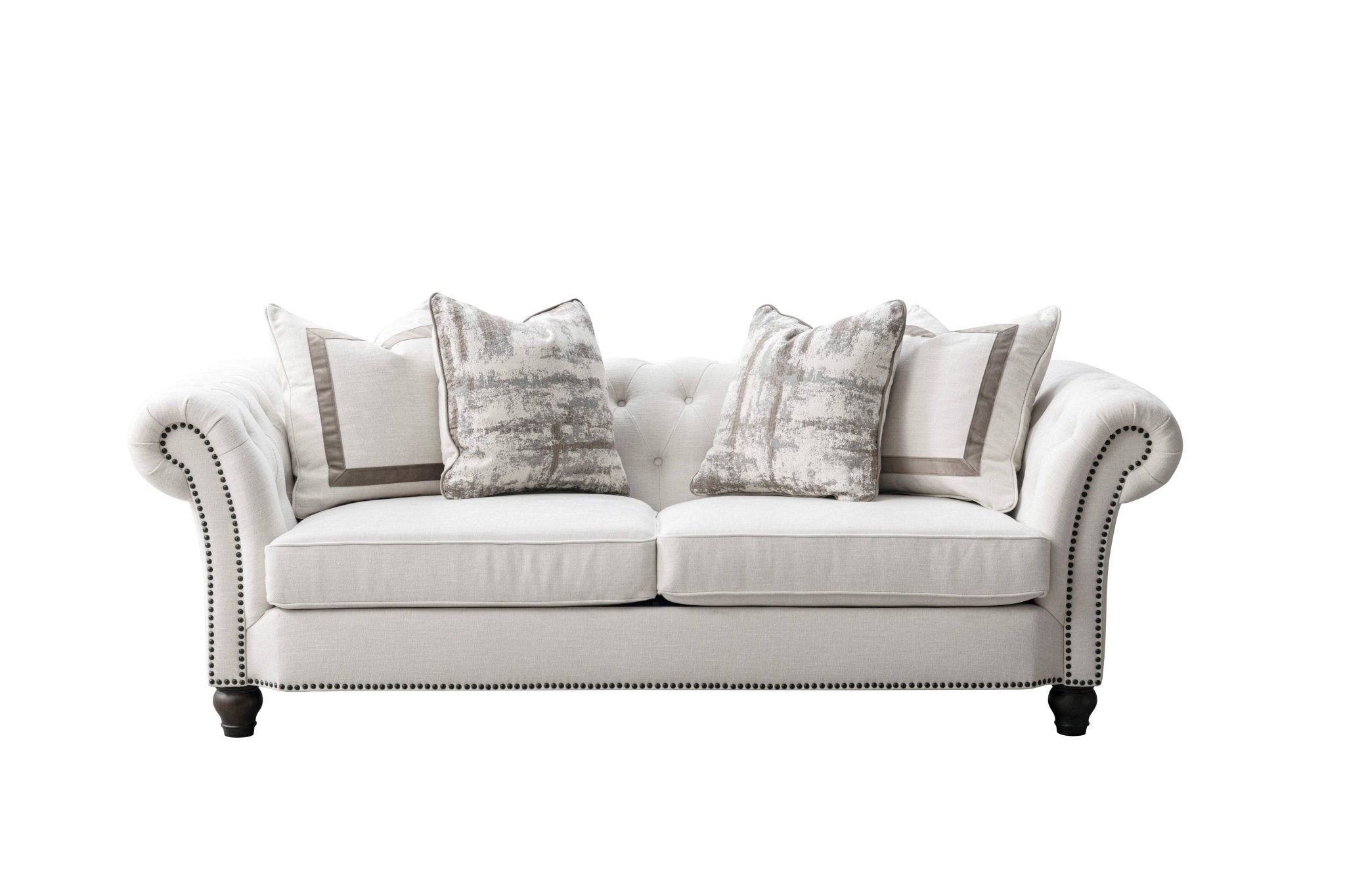 Chesterfield Cream Sofa – Roots Furniture